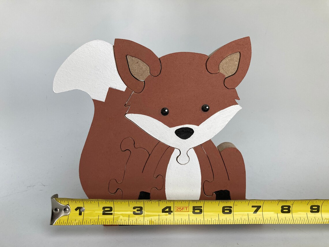 Children's Woodlands Baby Wilderness Fox 7 pc. Animal | Etsy