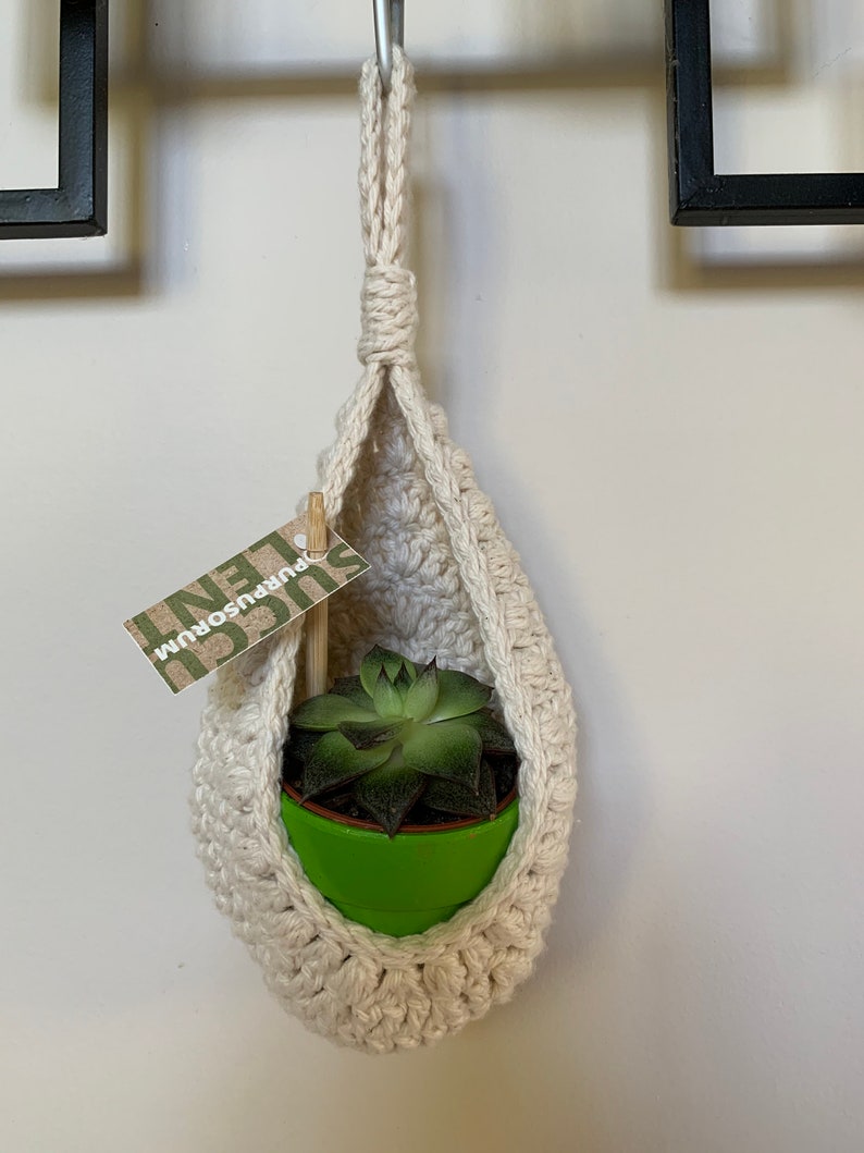 PDF Crochet Water Drop/cocoon Hanging Basket Pattern DIY, Kitchen ...
