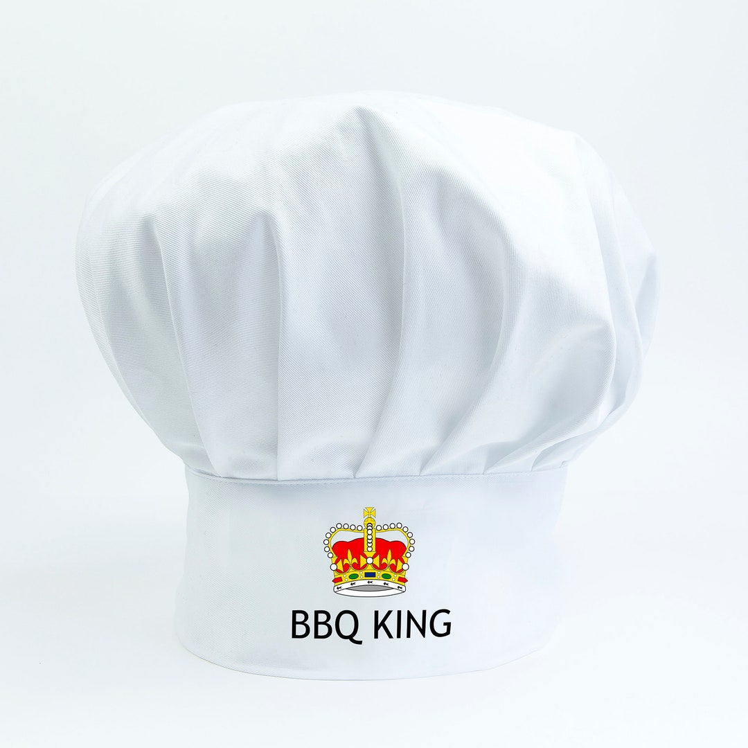 Cookify BBQ KING Chef Hat French Style - Men Women Children Kids Baking ...