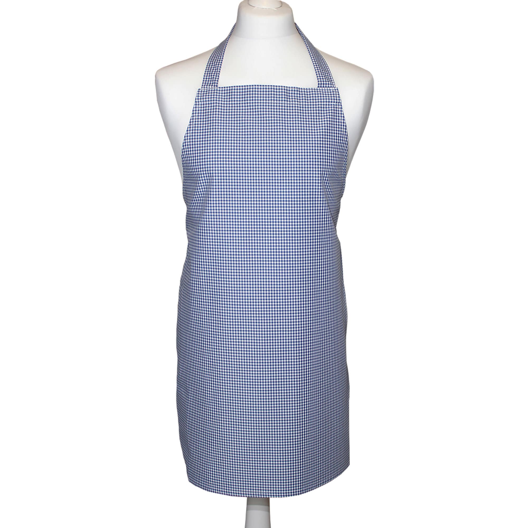 Blue Gingham Unisex Apron - Etsy
