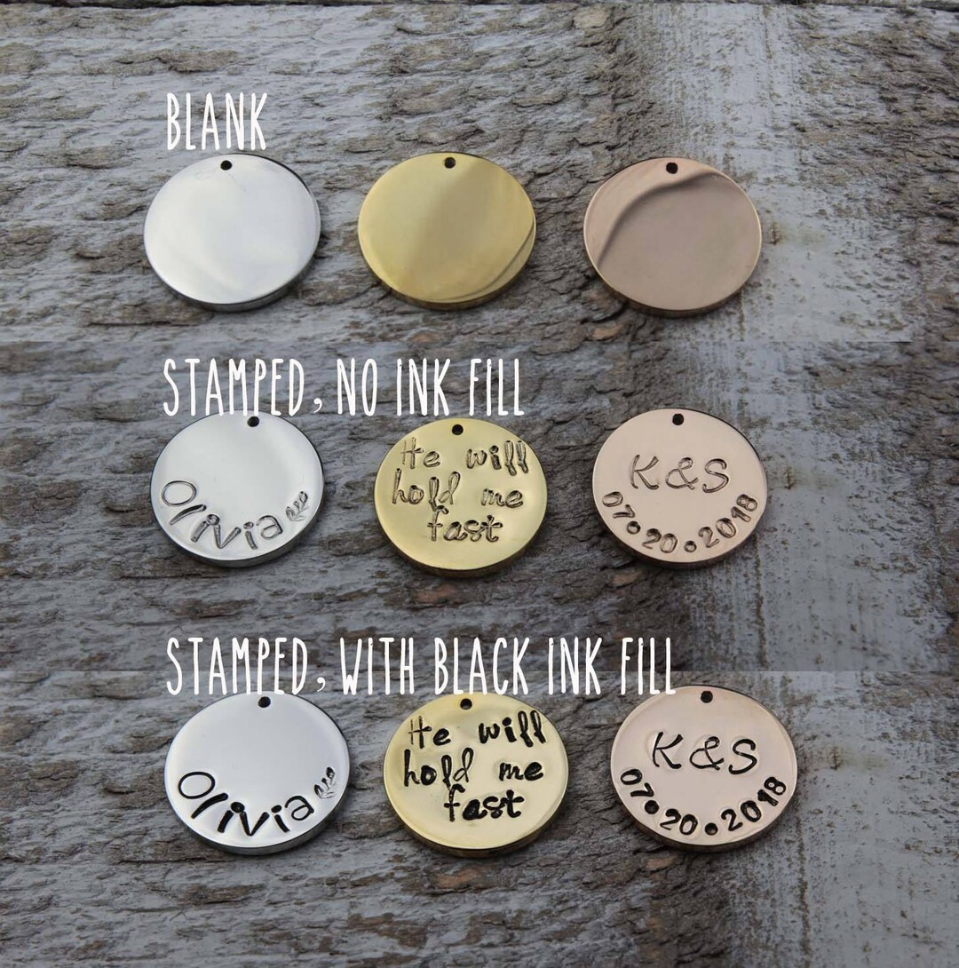 High Quality Stainless Steel 15mm Circles, 5/8 Inch Circles, Choose ...