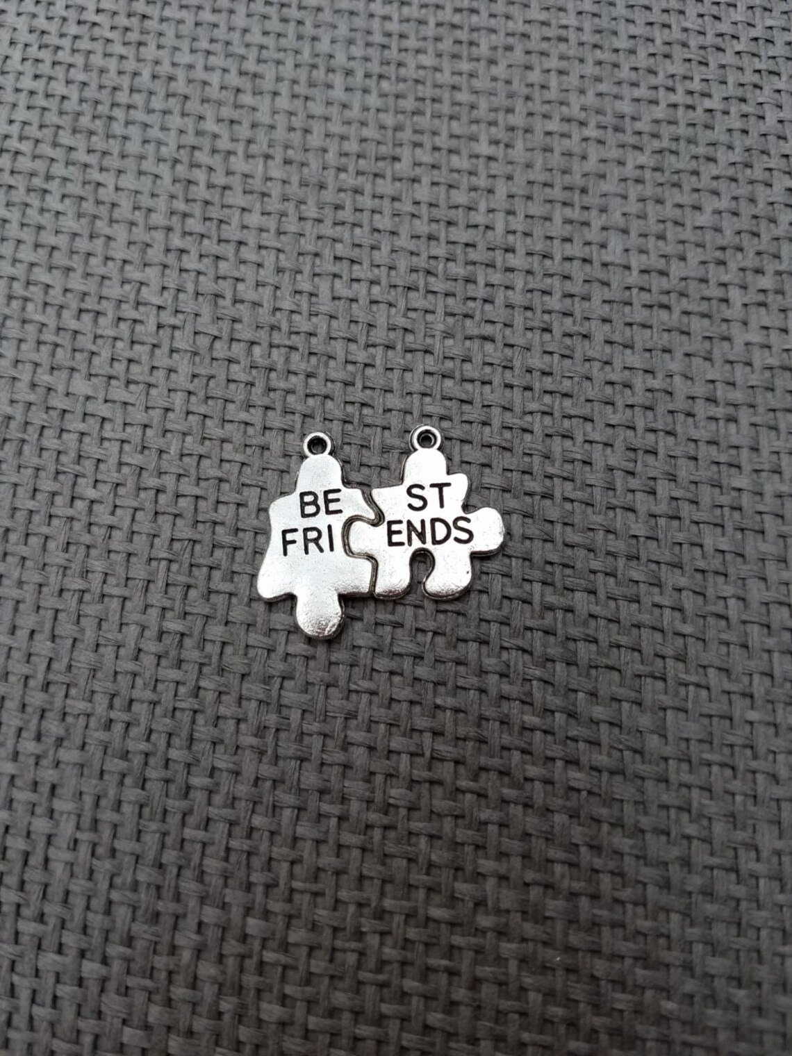 10 SETS Jigsaw Puzzle Best Friend Charms Best Friend Charms | Etsy