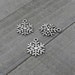 10 PIECES Snowflake Charm, Snow Charm, Winter Charm, Holiday Charm ...