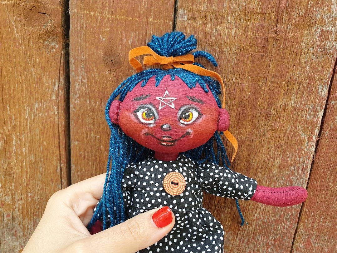Cute Demon, Occult Doll, Monster Doll, Monster Art Doll - Etsy
