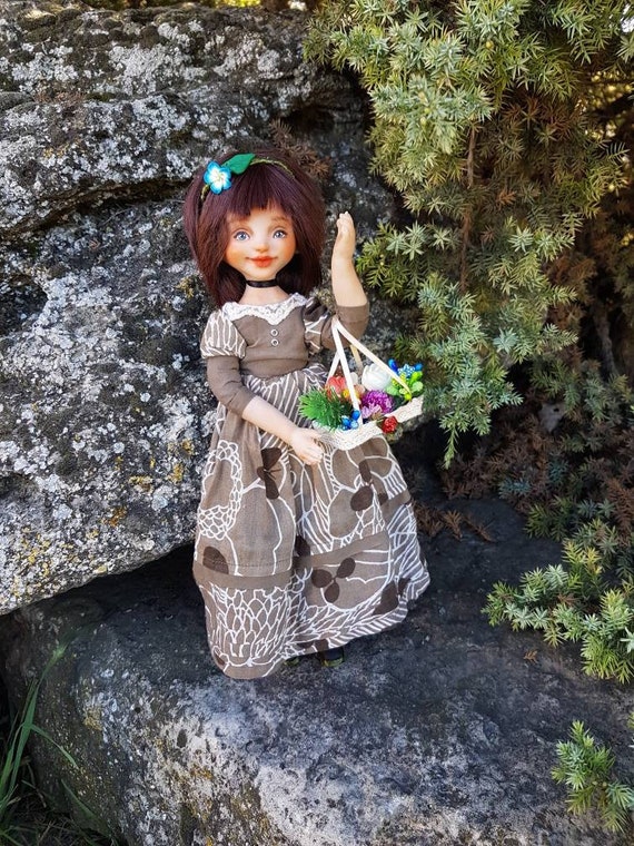 ART DOLL Girl Doll Human Figure Doll Ooak Art Doll | Etsy