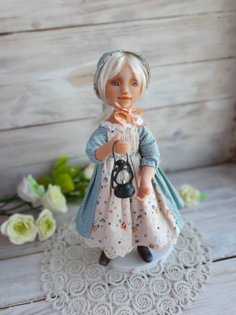 Ooak Art Doll Realistic Doll Polymer Clay Dolls Human - Etsy