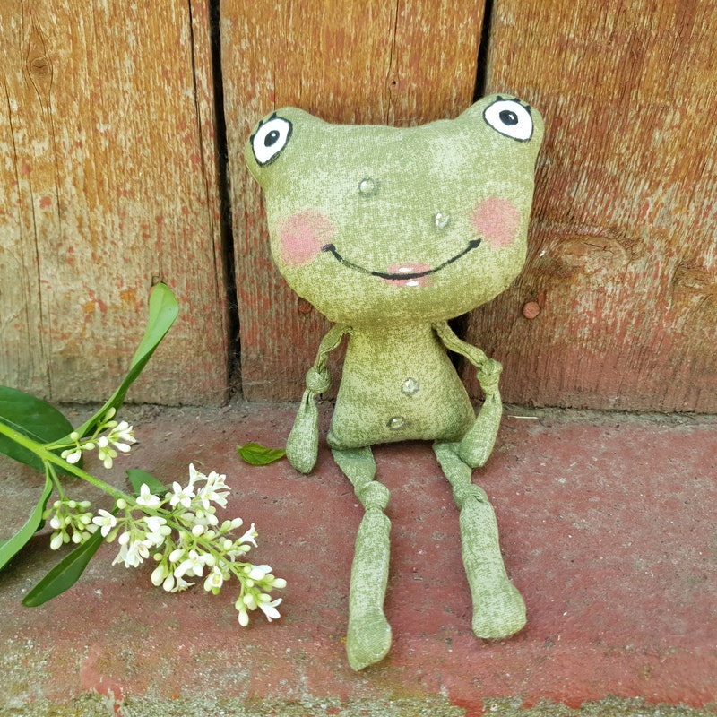 Frog Plush - Etsy