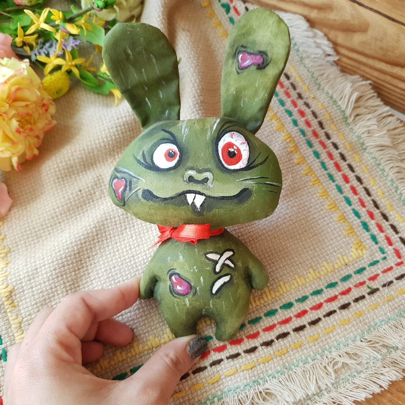Zombie Bunny - Etsy