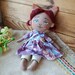 Handmade Fabric Cat Doll - Unique and Charming Gift - Etsy