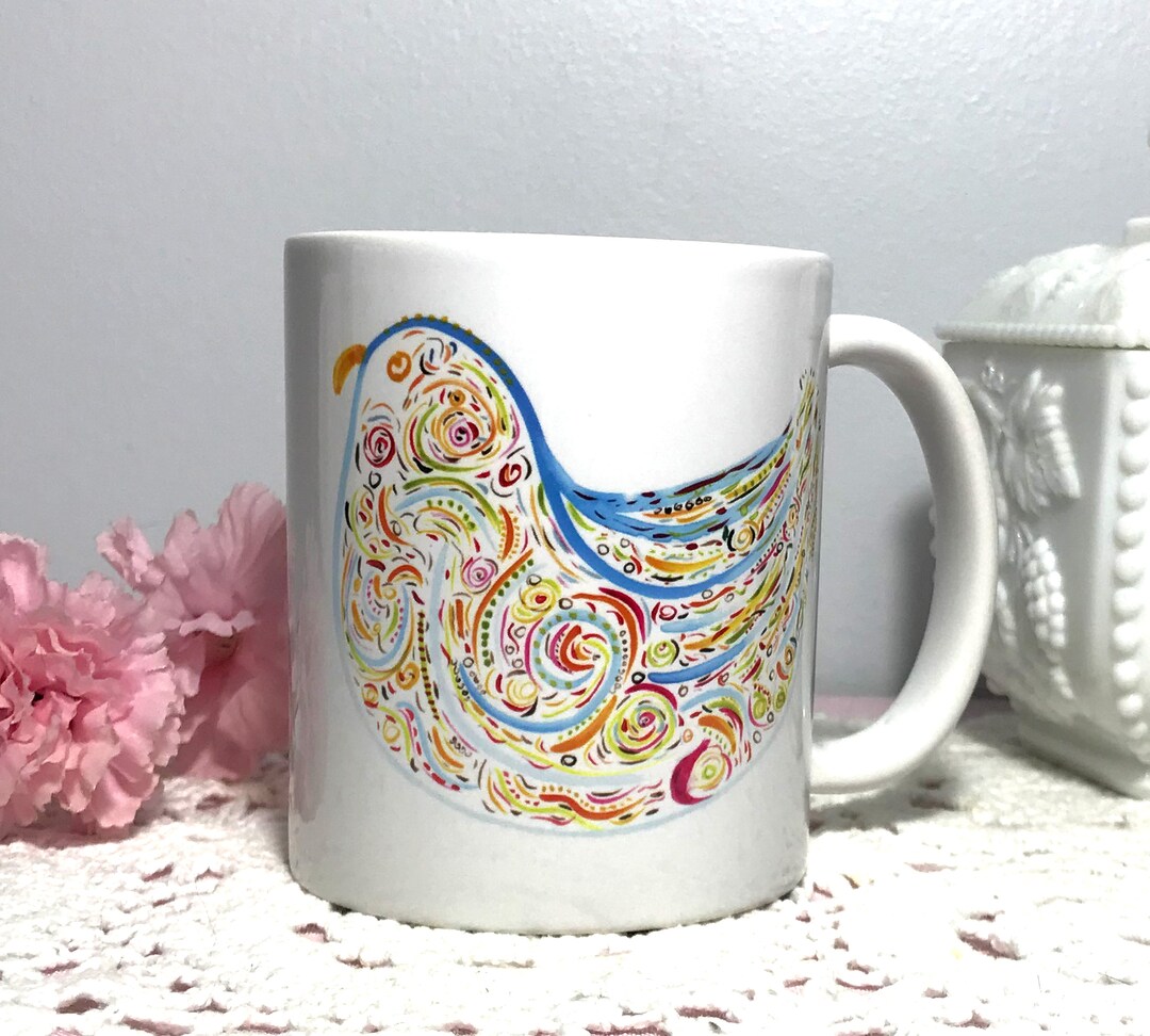 Fiona Mug - Magical Little Bluebird - 11 0z Mug - Etsy