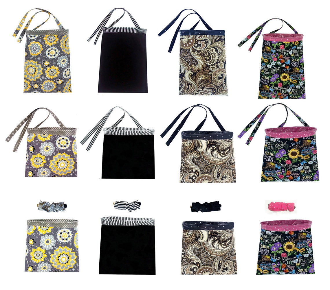 Car Trash Bag - Trash Bag for Car With Reusable Waterproof Liner and ...