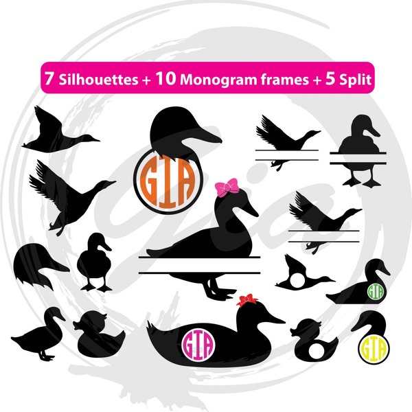 Duck Silhouette - Etsy