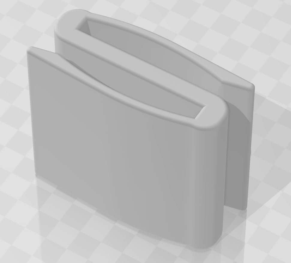 Jeep Wire Clip, STL. 3D Print File. Used to Hide Wire Behind Upper ...