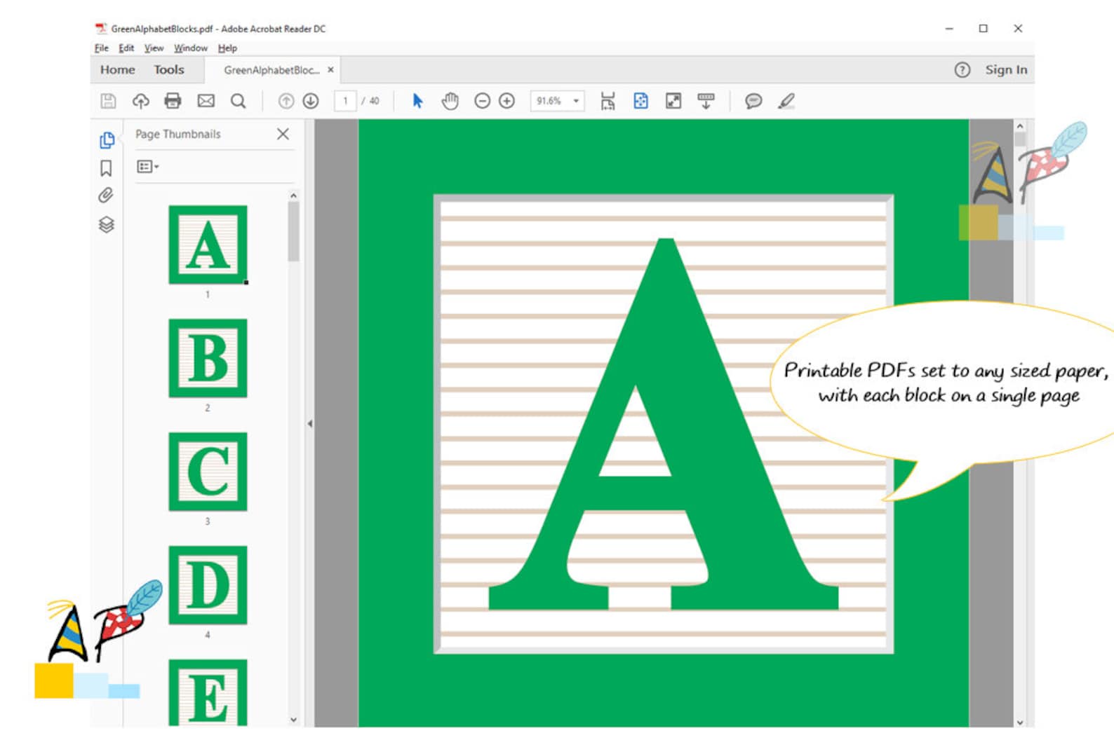 Printable Alphabet & Number Blocks With Bonus Symbols in 6 - Etsy