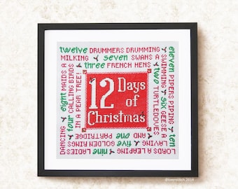 12 Days of Christmas: Learning Game Activity for Kids From - Etsy