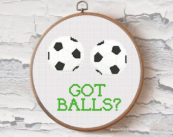 Soccer Cross Stitch Pattern | Etsy