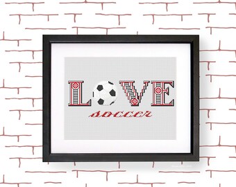 Football Cross Stitch - Etsy