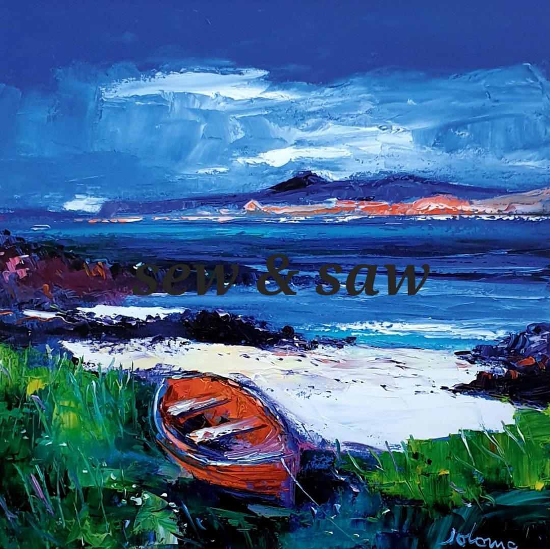 Jolomo Framed Print large Iona & Ben More Mull - Etsy