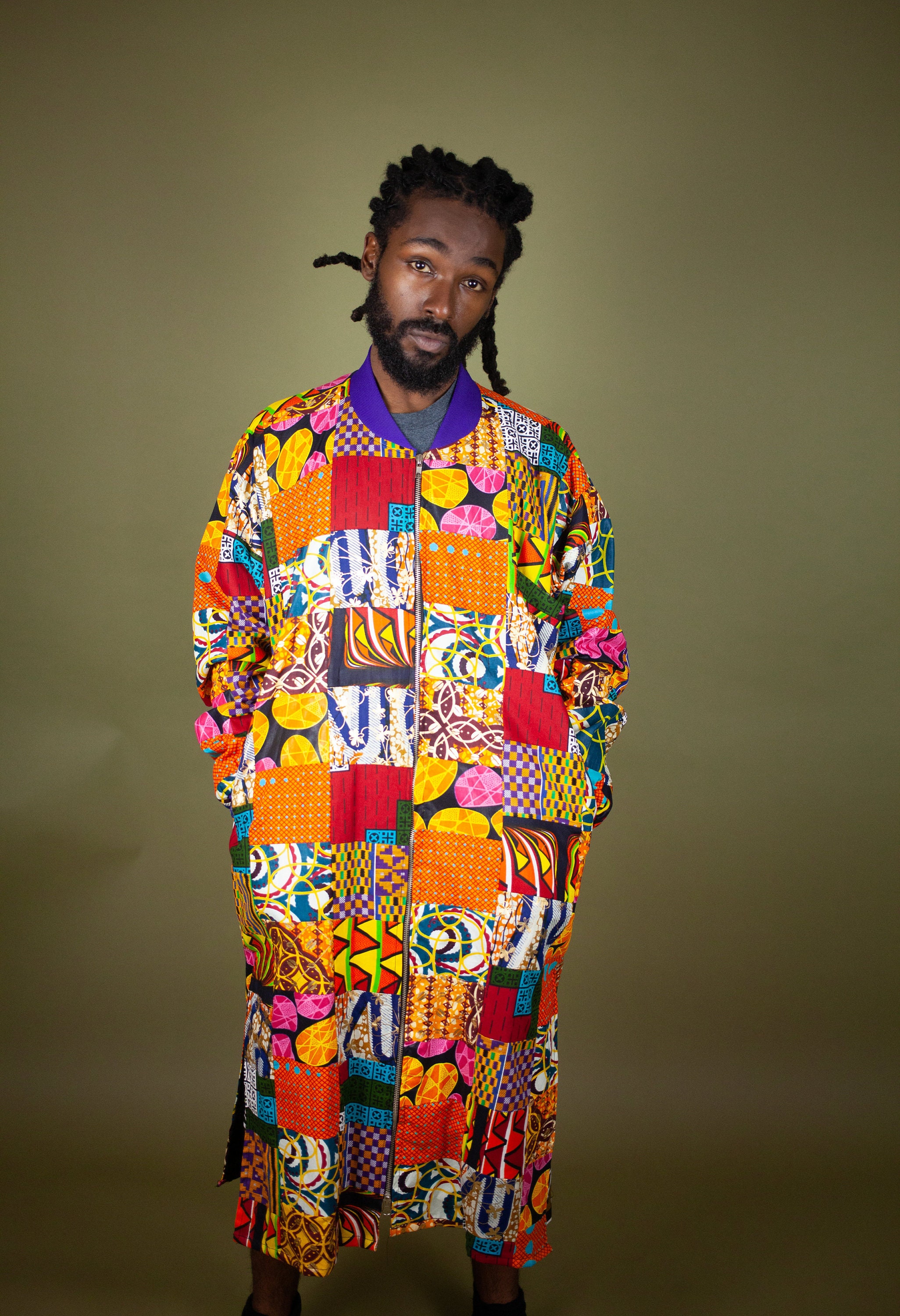 African Winter Coat African Winter Trench Coat / Patchwork - Etsy UK