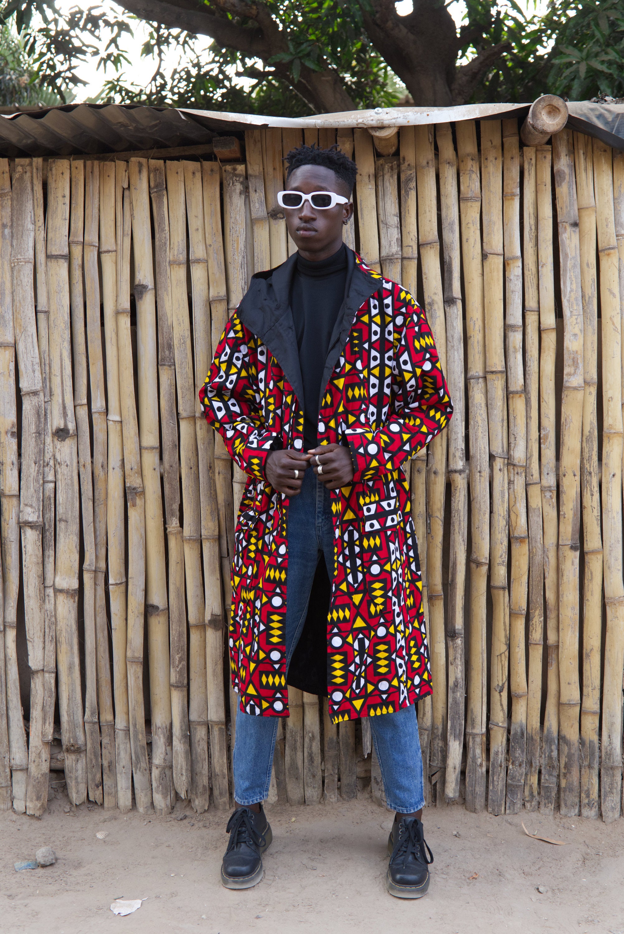 African Winter Parka African Winter Coat / Colorful Winter - Etsy