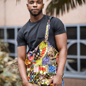 Patchwork Dungarees, Festival Dungarees / African Overalls Made in ...