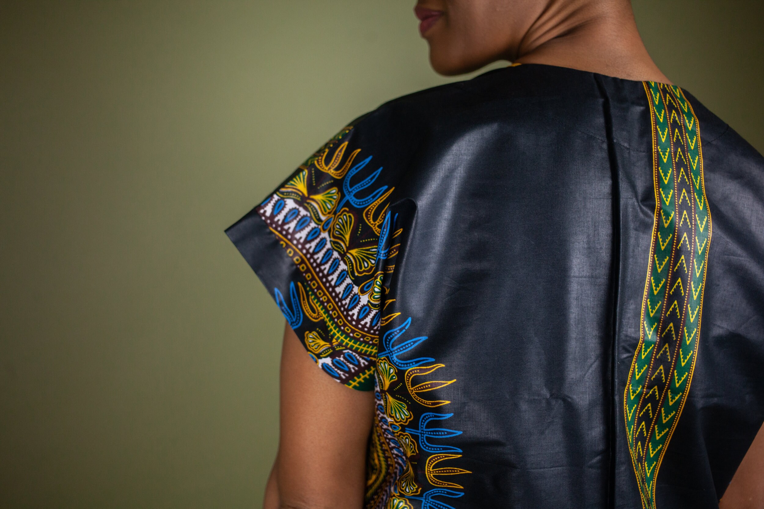 Dashiki Dress Dashiki Shirt Dress in Red Print / African - Etsy UK