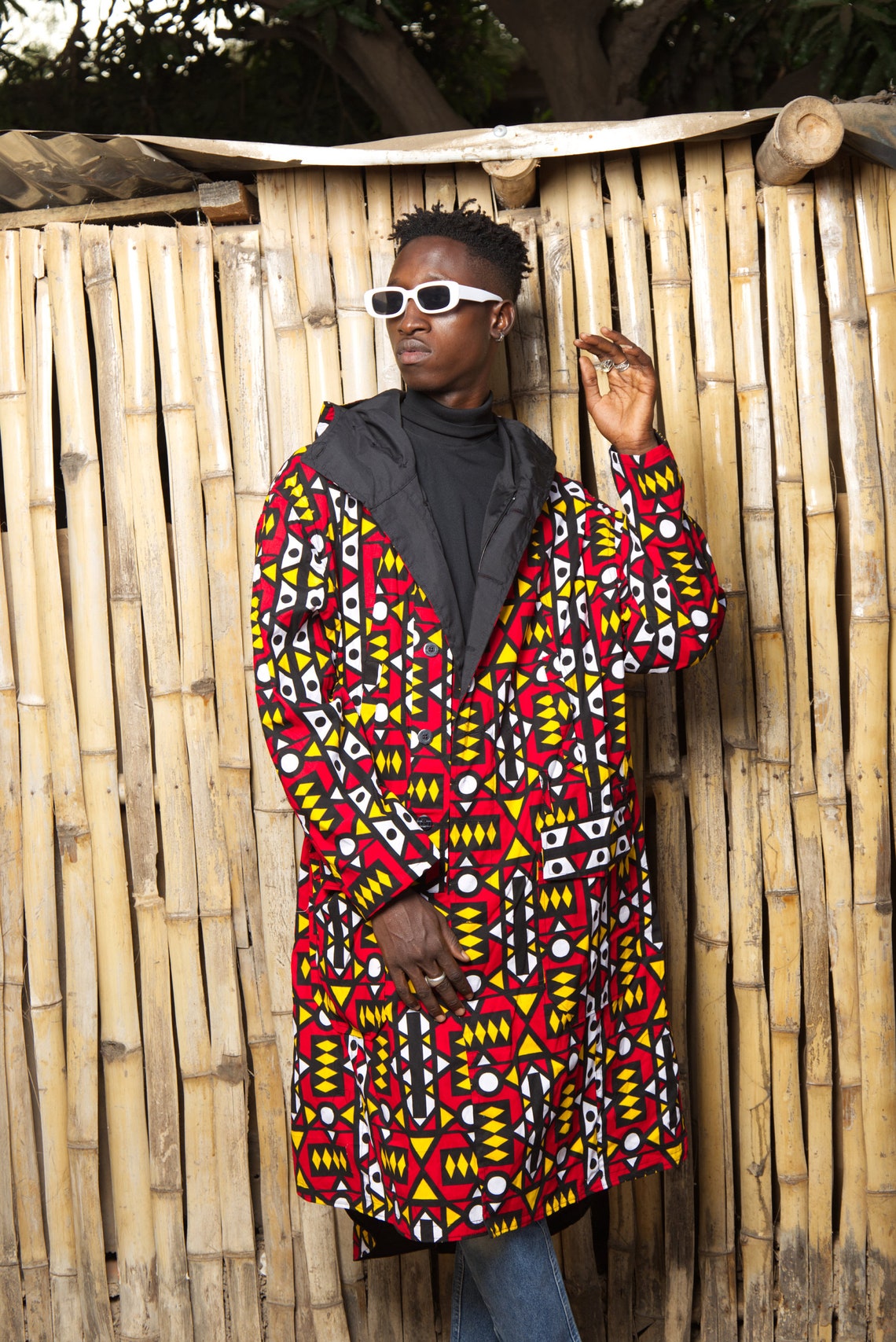 African Winter Parka African Winter Coat / Colorful Winter - Etsy