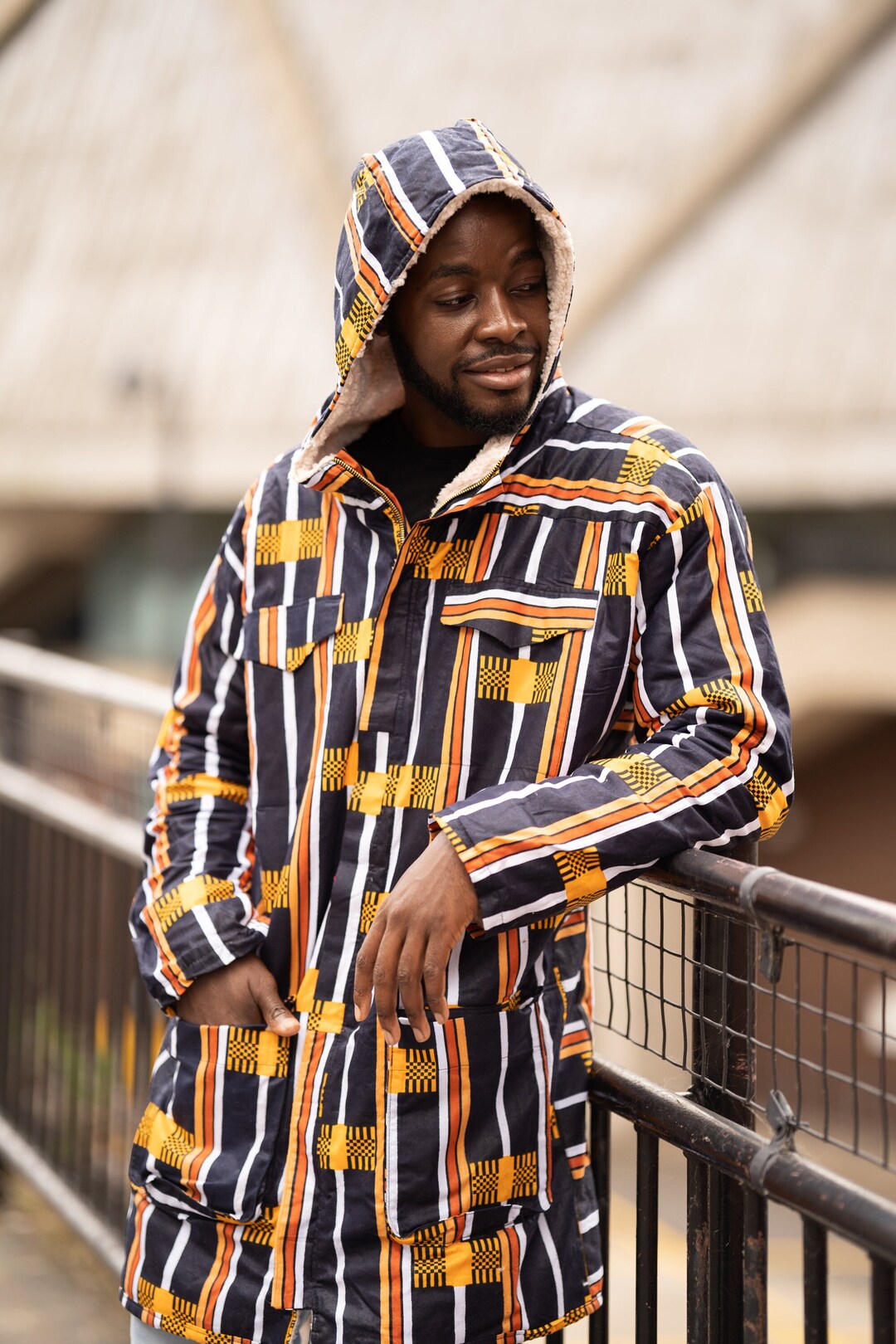 African Parka African Winter Coat in Tribal Print / African - Etsy