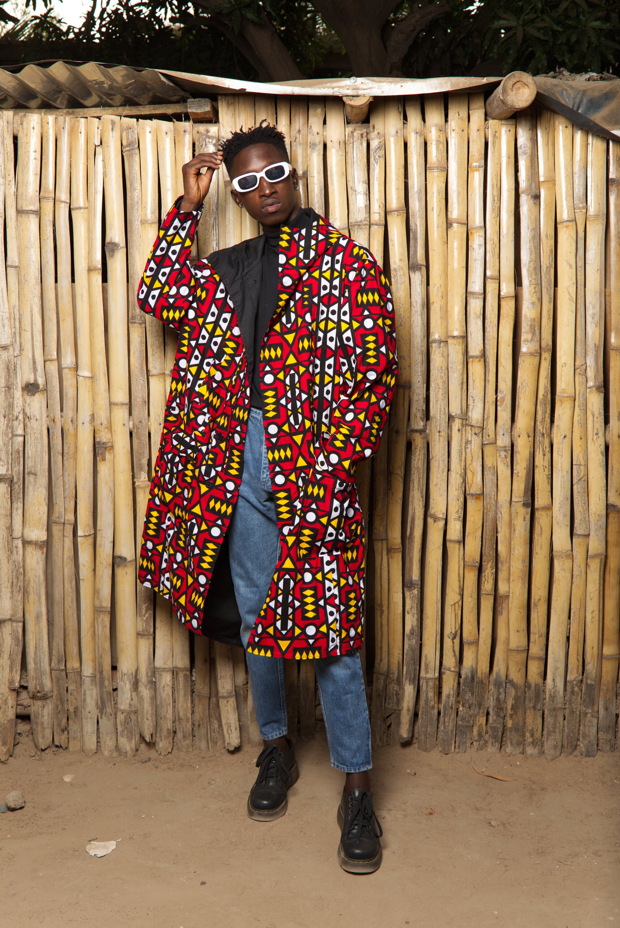 African Winter Parka African Winter Coat / Colorful Winter - Etsy