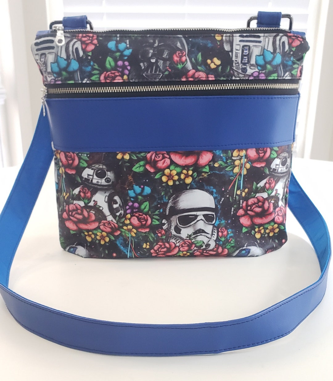 Floral Star Wars Empire BB8 Custom Crossbody/shoulder Bag B - Etsy