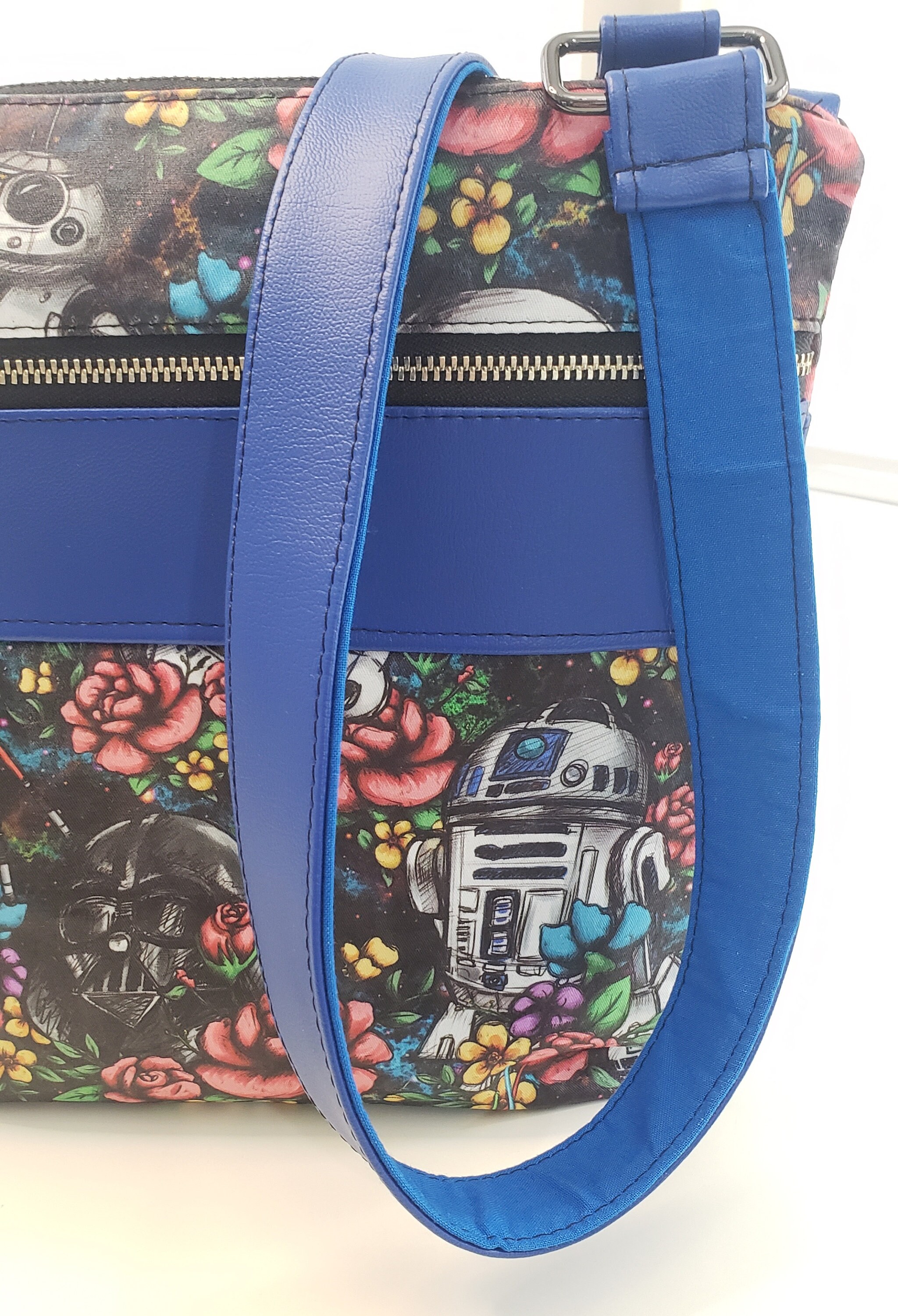 Floral Star Wars Empire BB8 Custom Crossbody/shoulder Bag C - Etsy