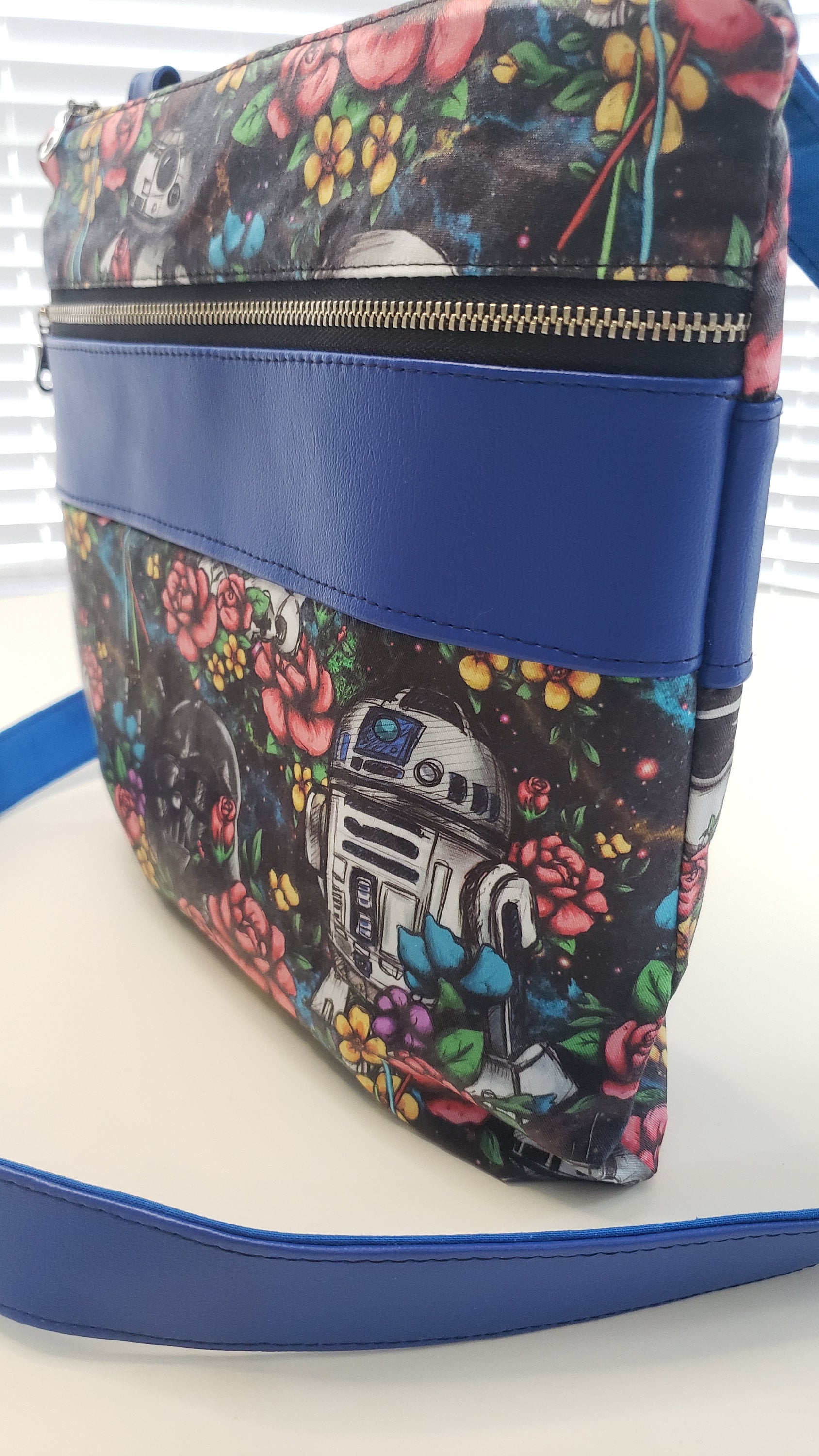 Floral Star Wars Empire BB8 Custom Crossbody/shoulder Bag C - Etsy
