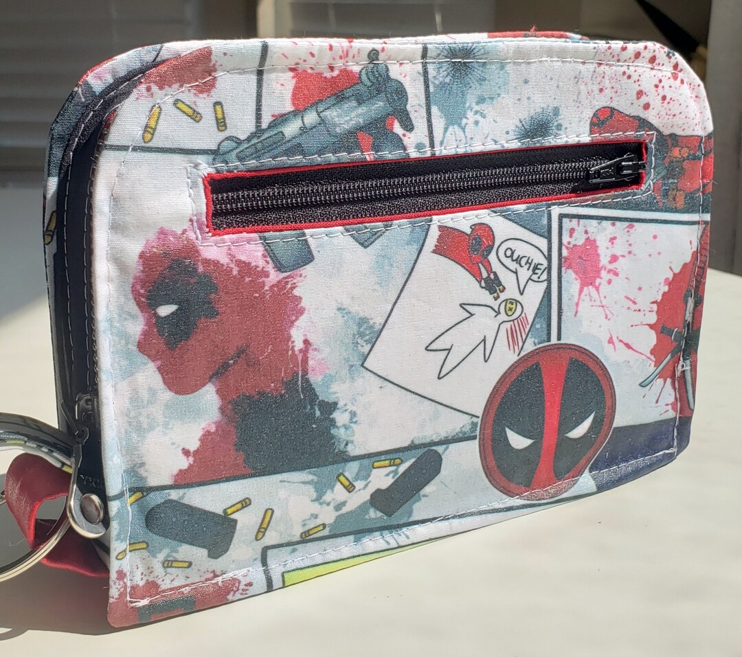 Deadpool Phone Wallet With Built-in Strap D - Etsy