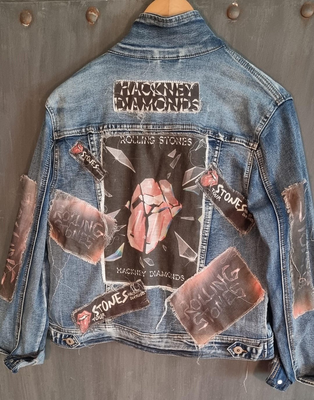 The Rolling Stones Hackney Diamonds Tour Jacket 2024 2025 Rolling ...