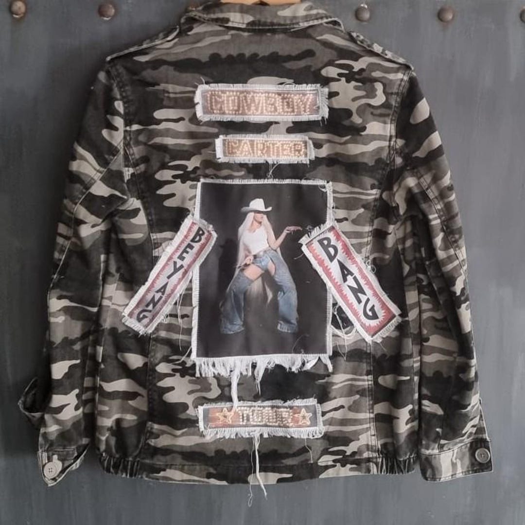 Beyoncé Cowboy Carter Tour 2025 Inspired Boho Denim Jacket – Jean ...