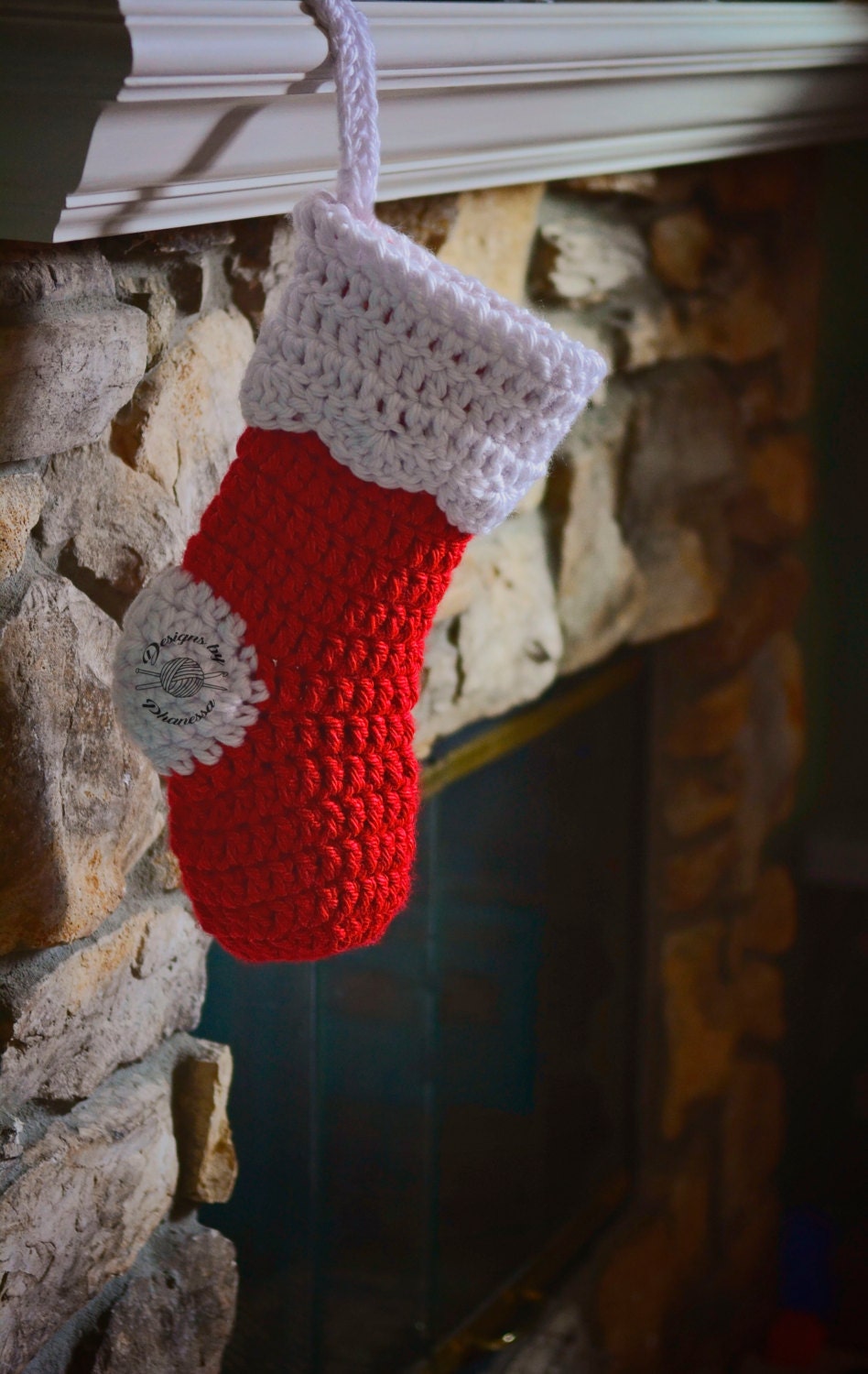 Crochet Chunky Christmas Stocking PATTERN Crochet PATTERN - Etsy