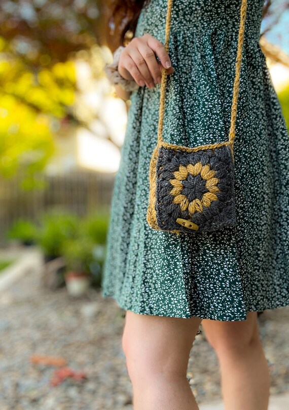 Crochet Mini Sunshine Bag PATTERN Crochet Bag Pattern | Etsy