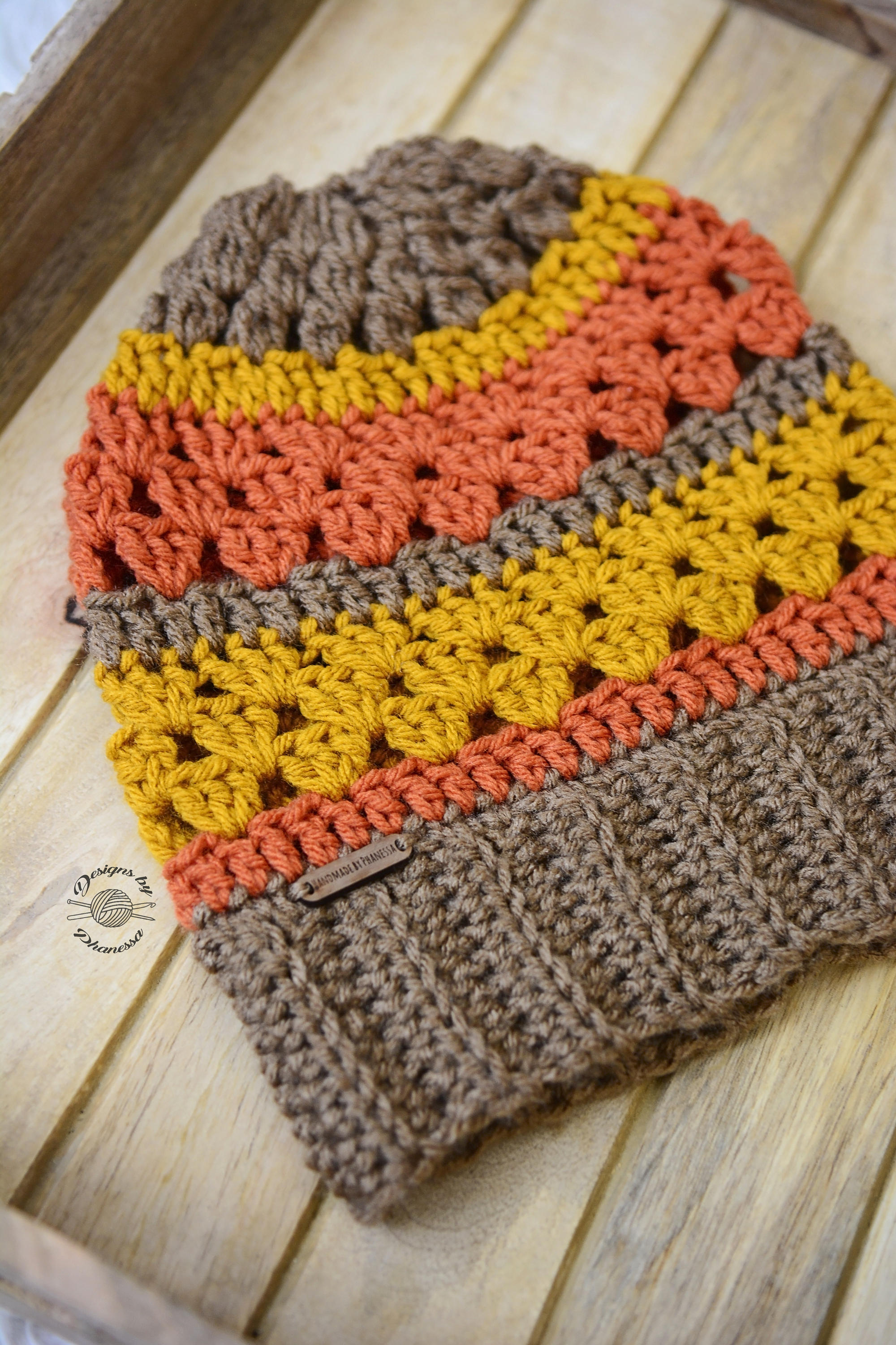 Crochet Gran Gran Slouch Beanie PATTERN Crochet Pattern - Etsy