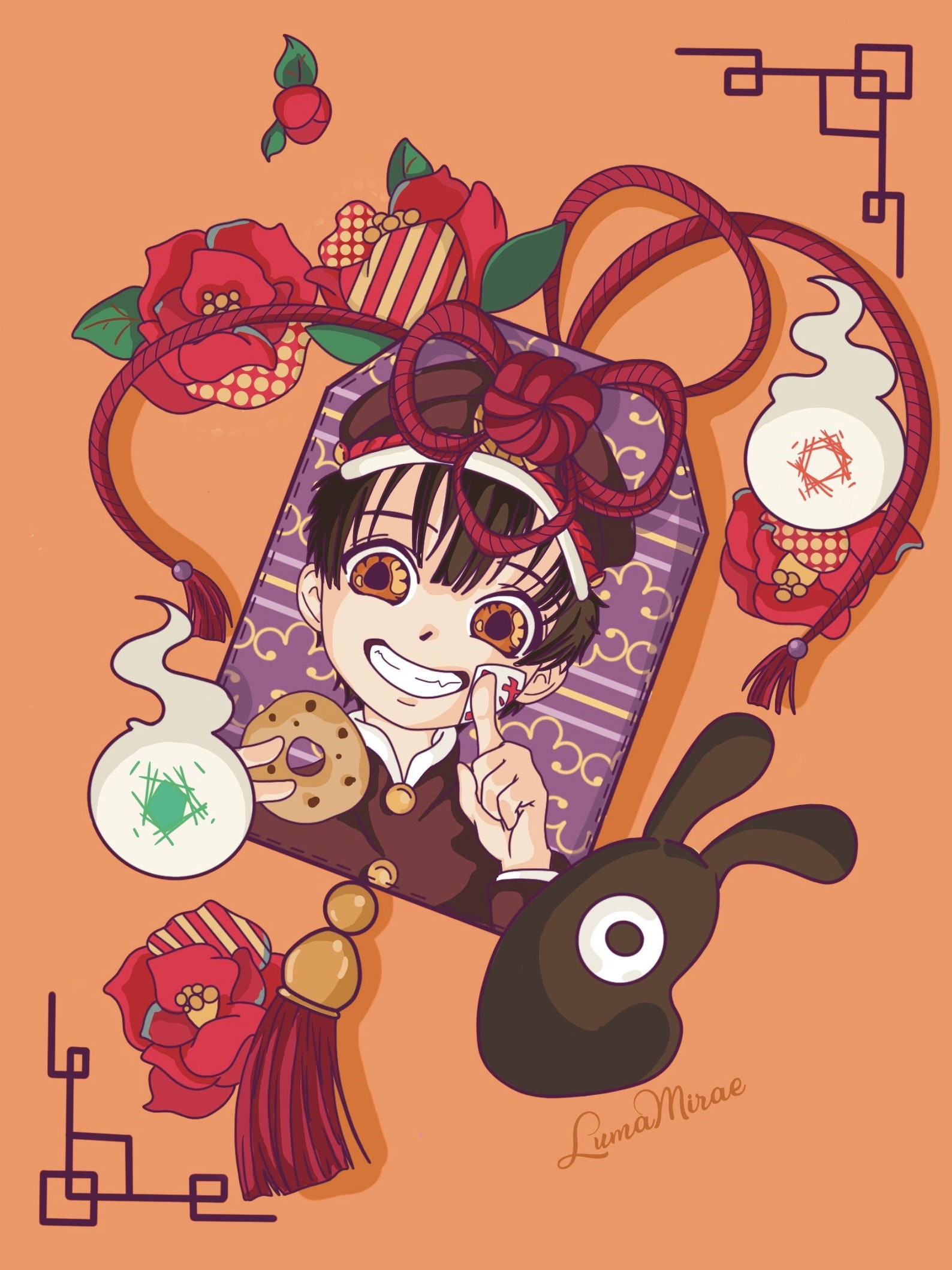 TBHK Ghost Boy_print A4 - Etsy