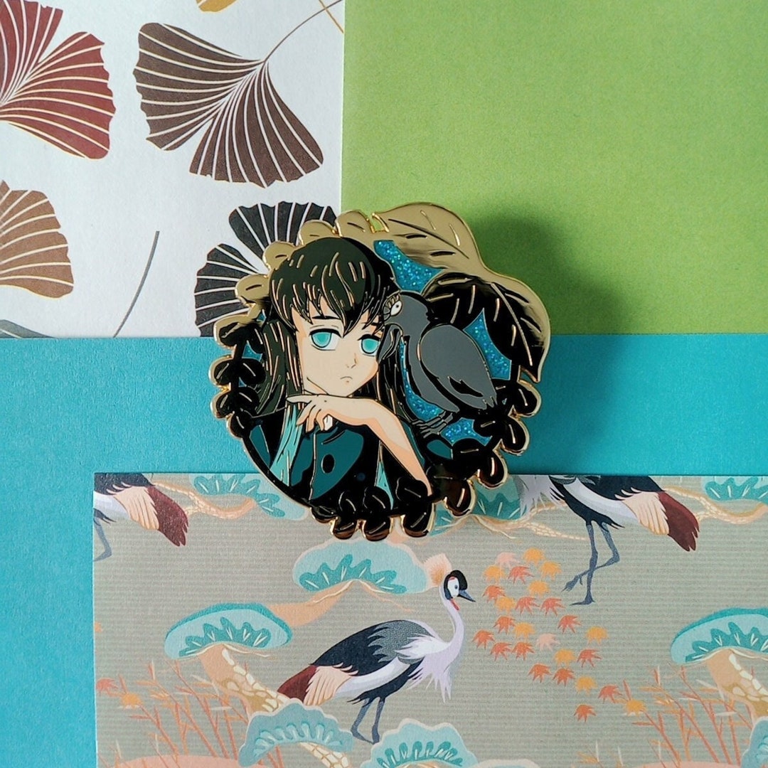 Mui & Crow - Hard Enamel Pin (b-grade) - Etsy