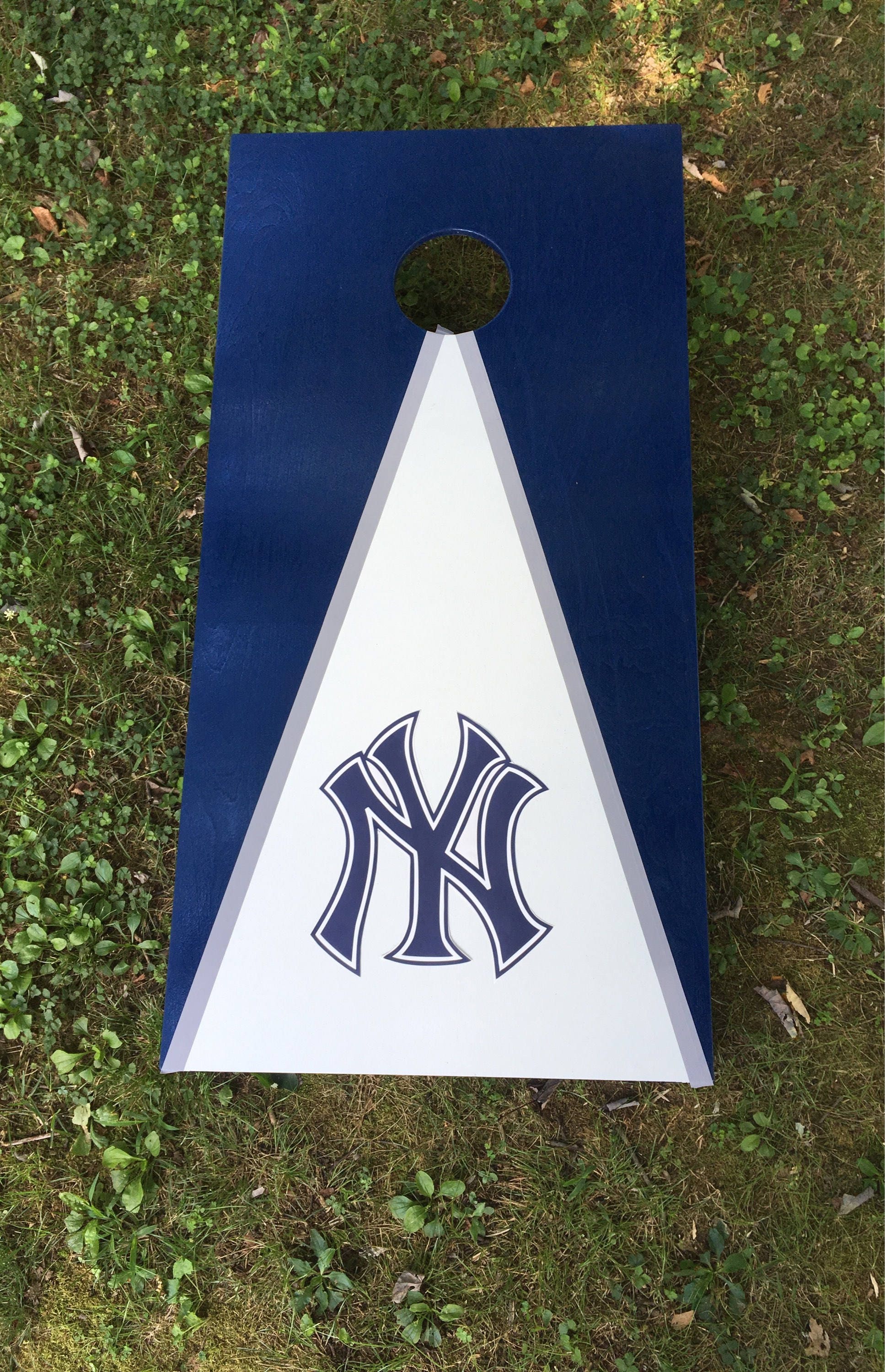 Painted Cornhole Boards New York Yankees - Etsy