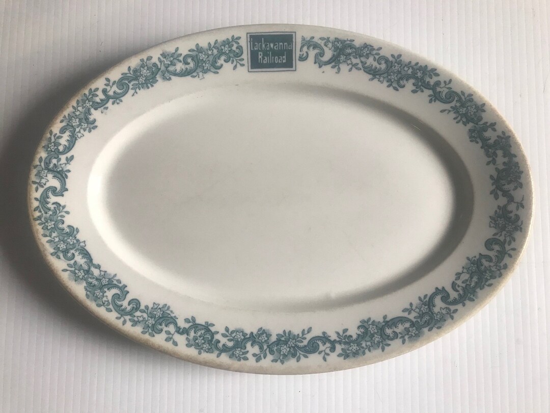 Vintage Lackawanna Railroad Pottery Platter 1910 - Etsy
