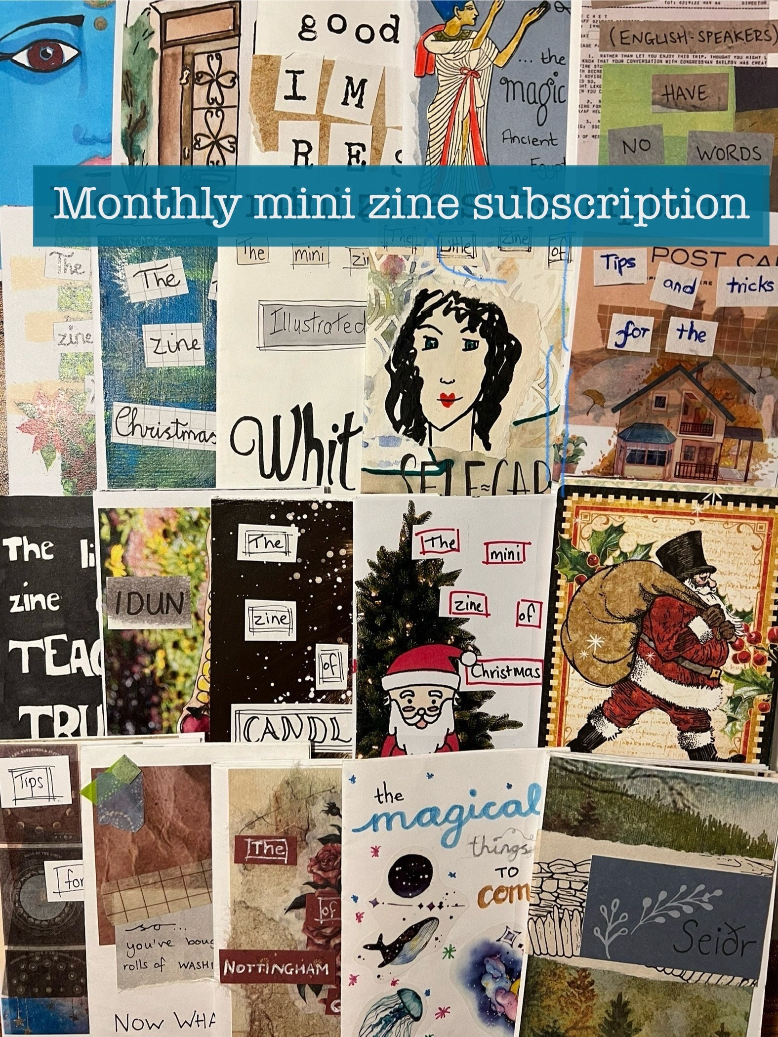 Mini Zine Monthly Subscription - Etsy
