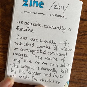 So You Want to Make a Zine Minizine How to Guide - Etsy