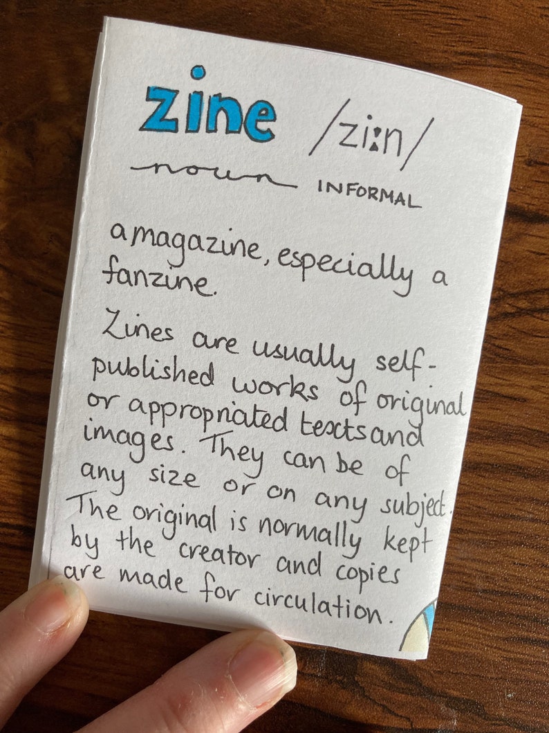So You Want to Make a Zine Minizine How to Guide - Etsy
