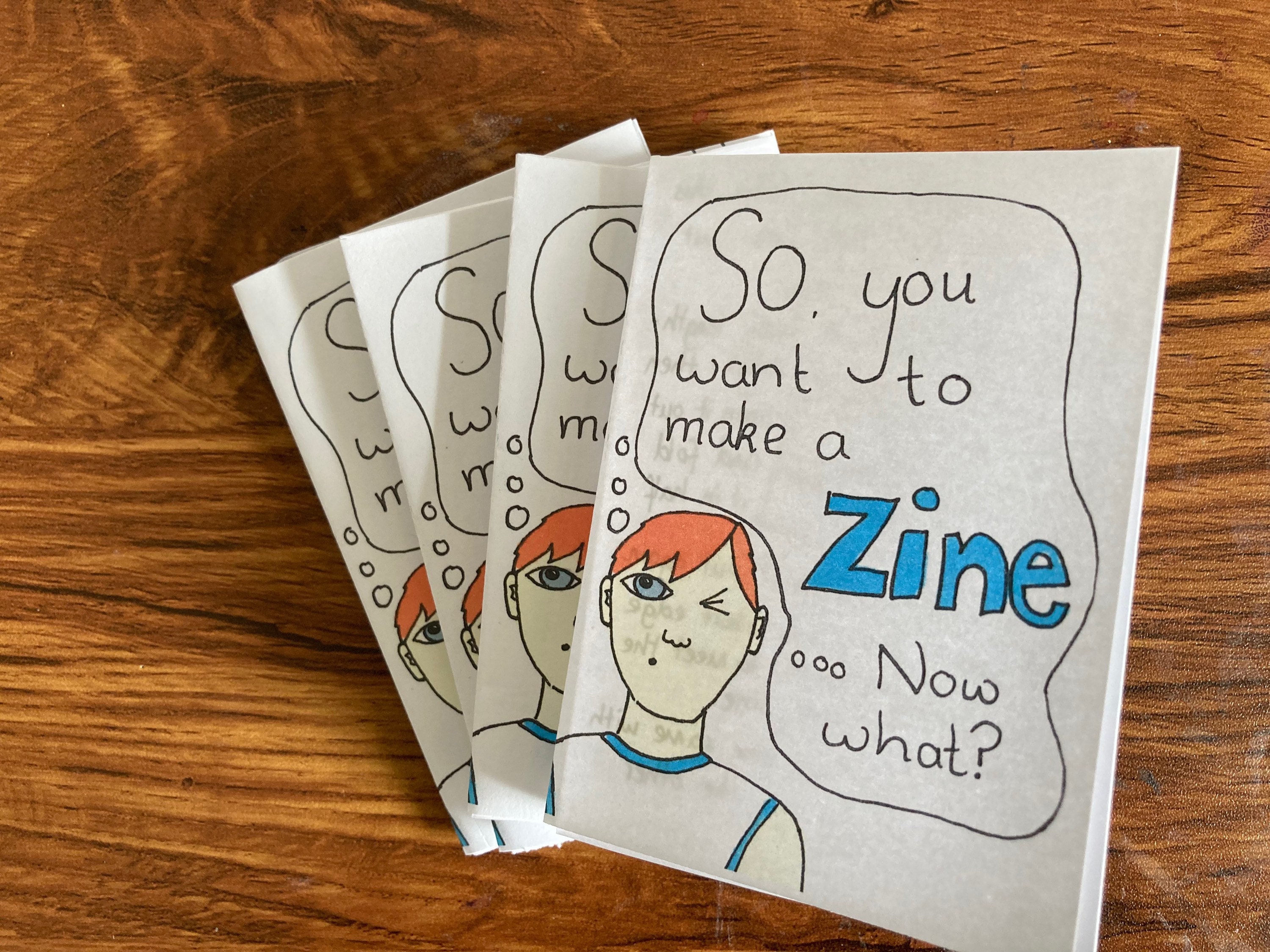 So You Want to Make a Zine Minizine How to Guide - Etsy