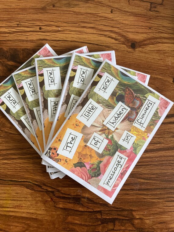 The Little Zine of the Language of Flowers | Etsy