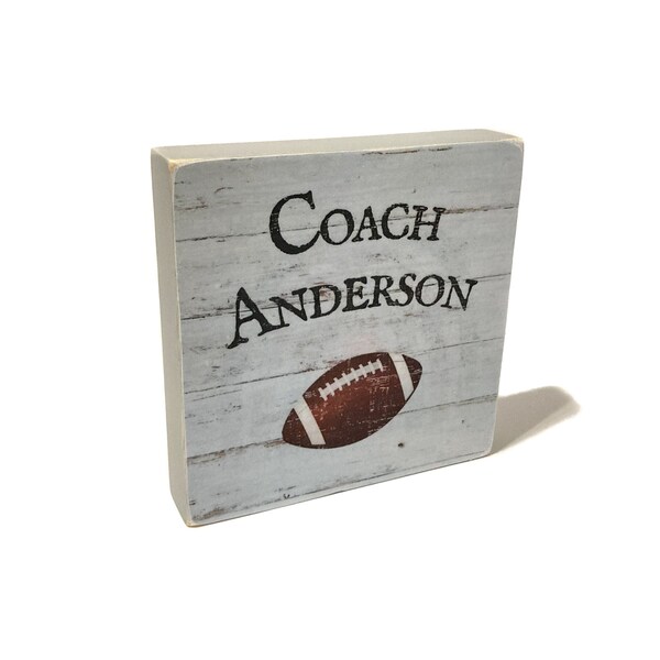 Coach Name Plate - Etsy