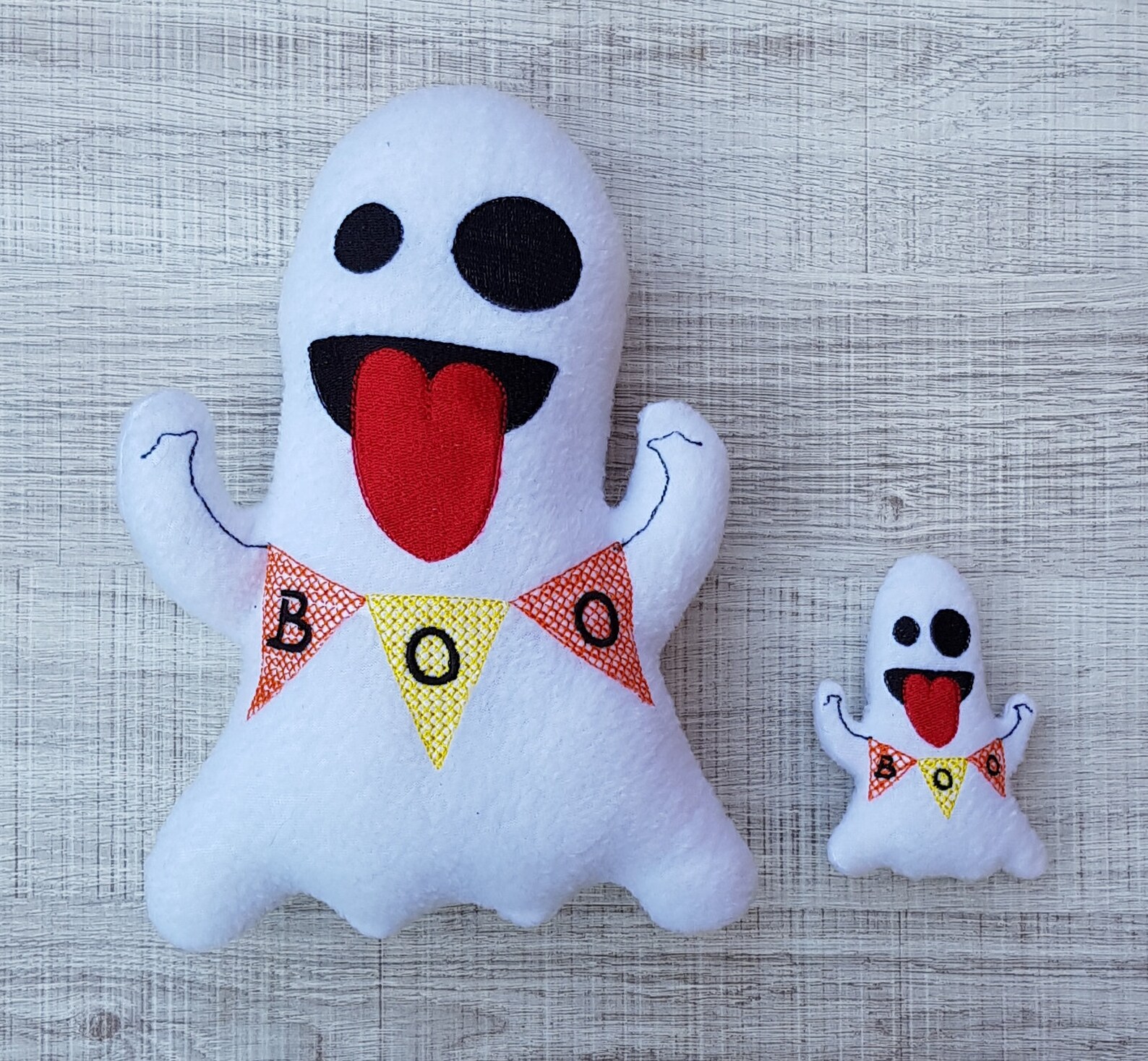 Ghost Halloween Stuffie ITH Embroidery Machine Pattern - Etsy