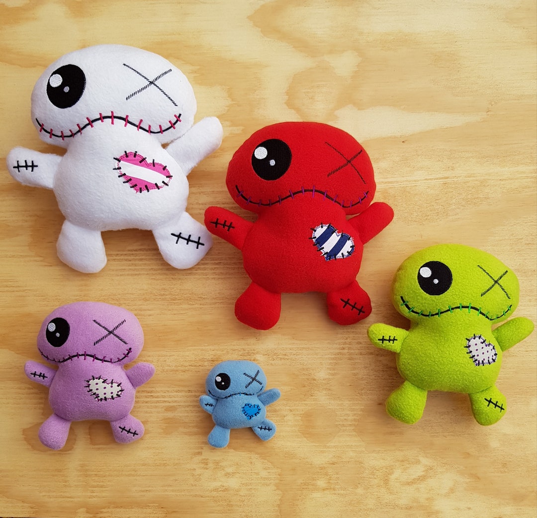 Patchwork Voodoo Doll ITH Embroidery Machine Pattern - Etsy